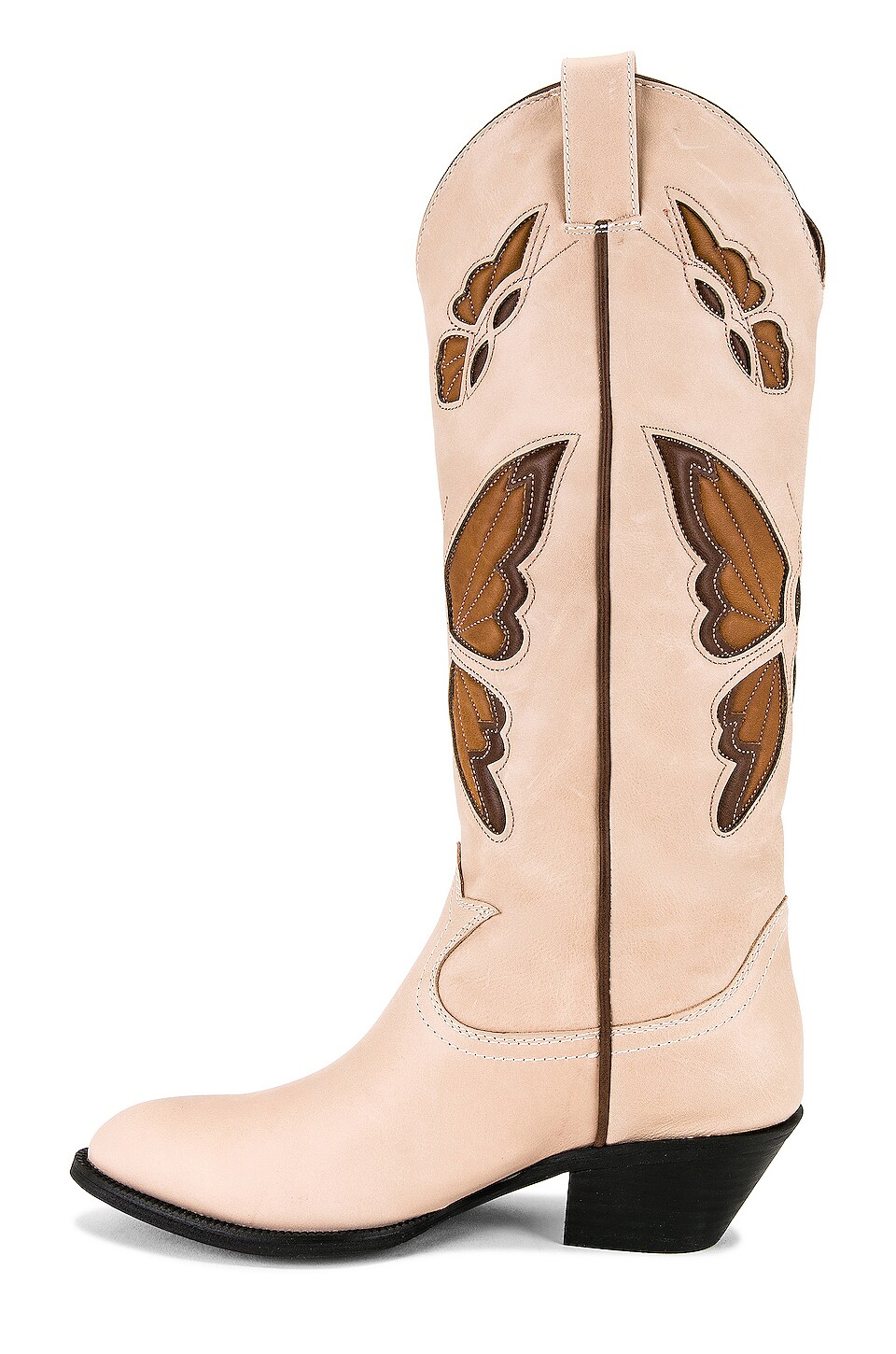Jeffrey Campbell Fly Away Cowboy Boot in Natural | REVOLVE