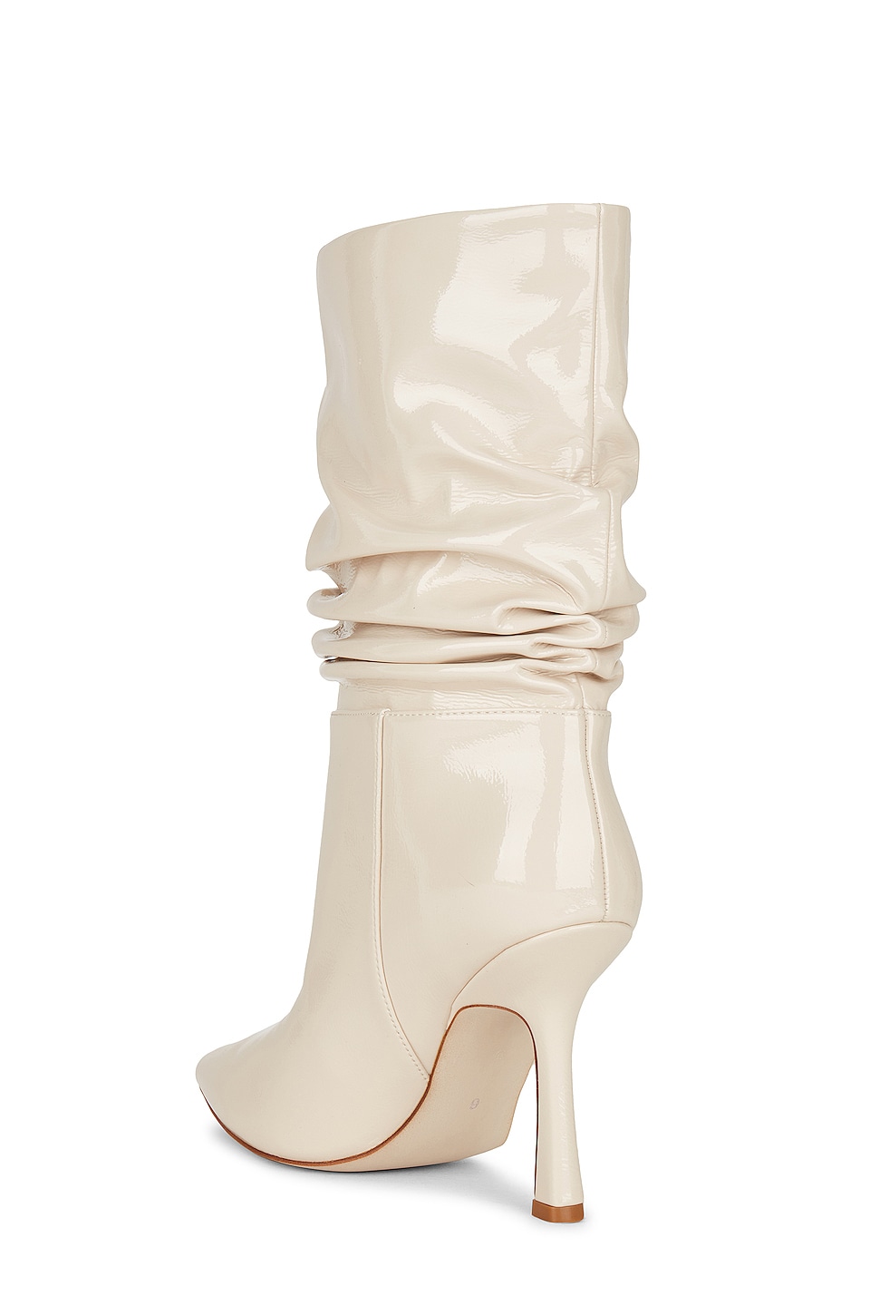 Jeffrey Campbell Guillo Boot in Ivory Patent | REVOLVE