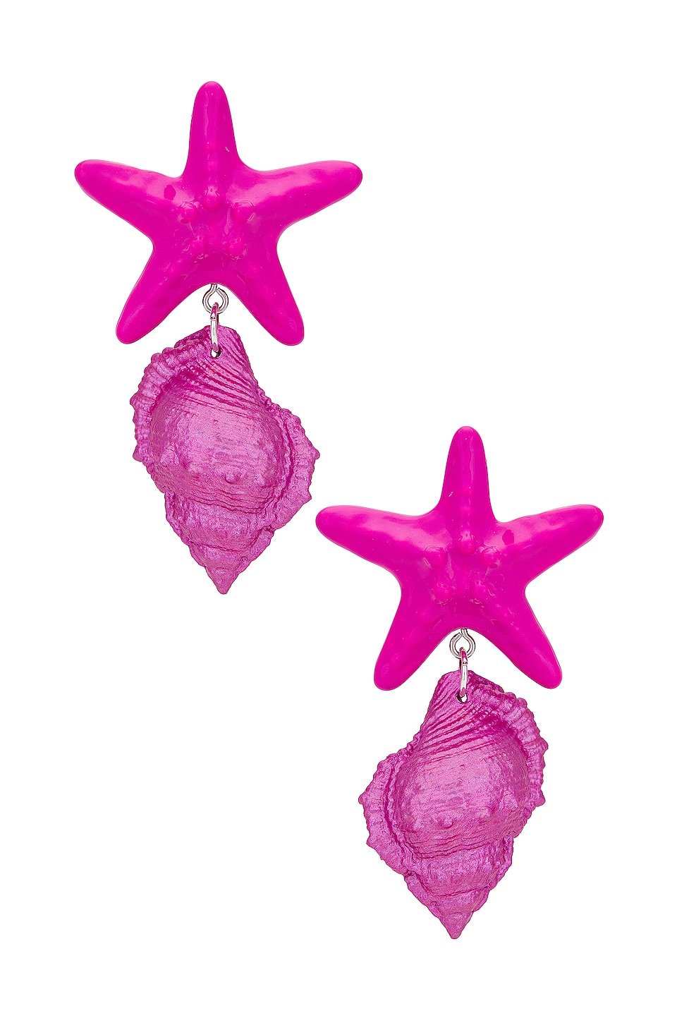 Julietta Le Splash Earrings in Pink | REVOLVE