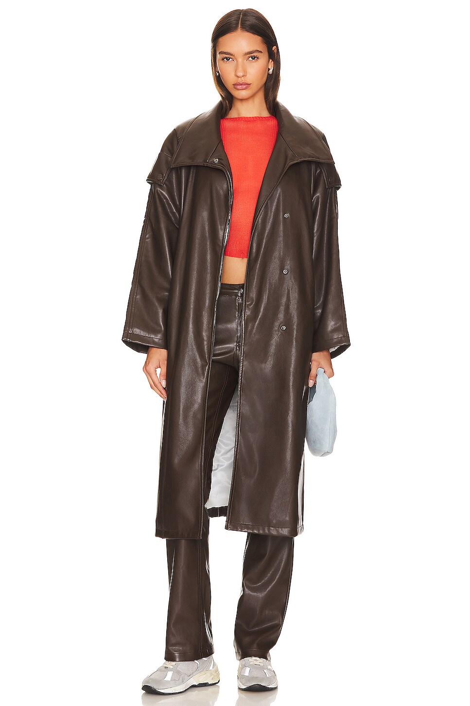 Jakke Meg Coat in Chocolate | REVOLVE