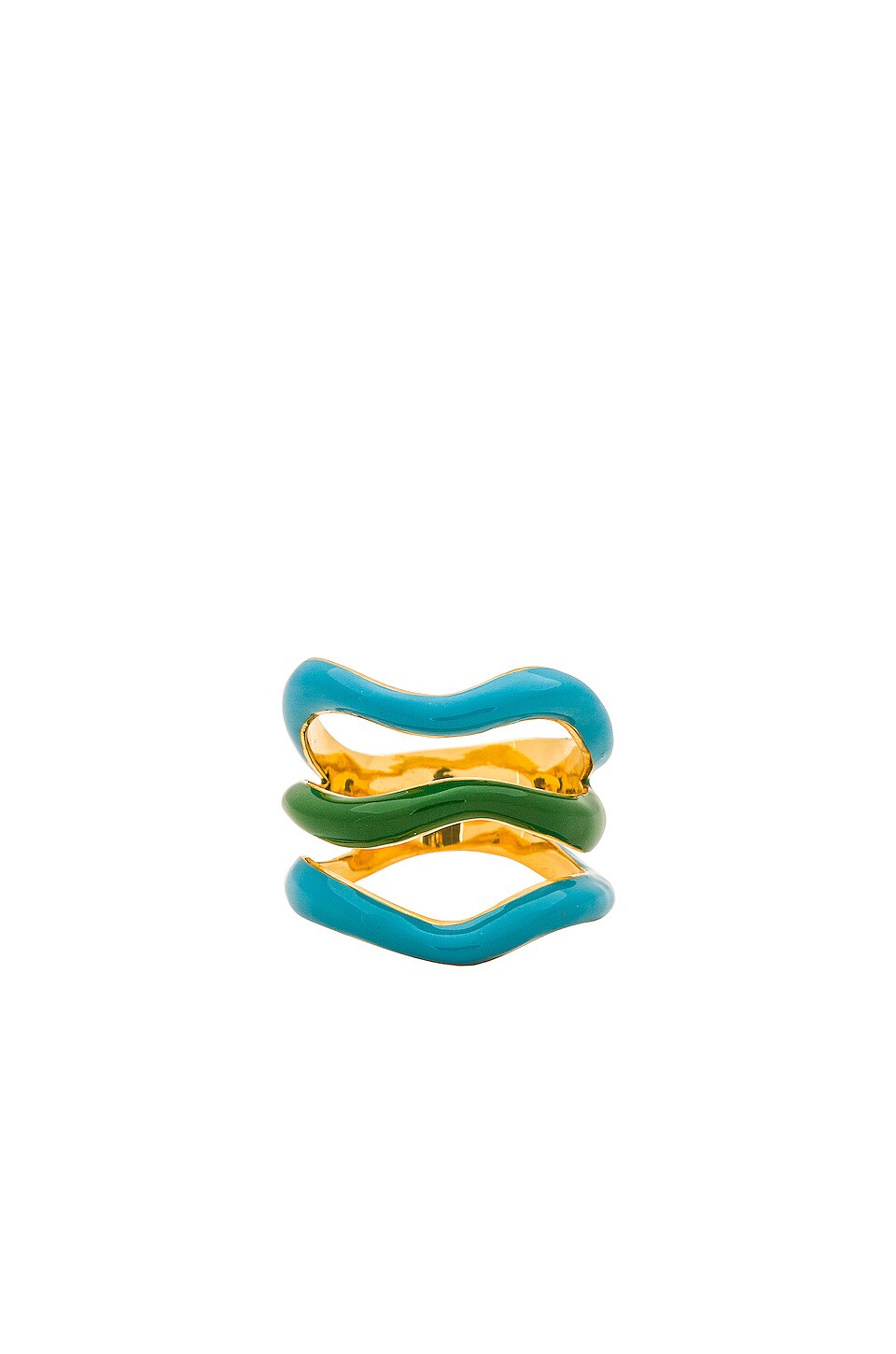 Joanna Laura Constantine Multi Wave Ring in Gold | REVOLVE