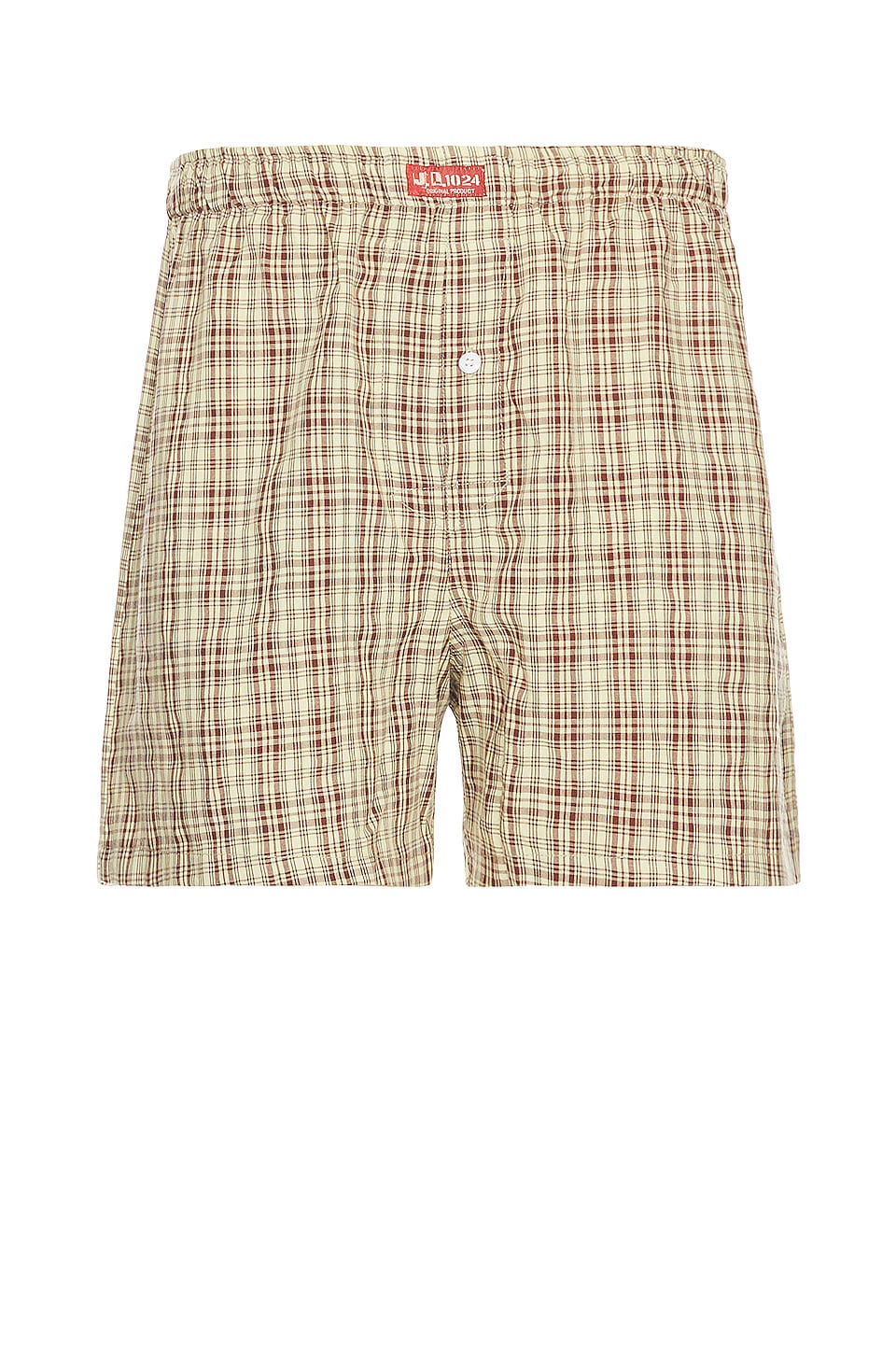 Jaded London Check Boxer in Brown | REVOLVE