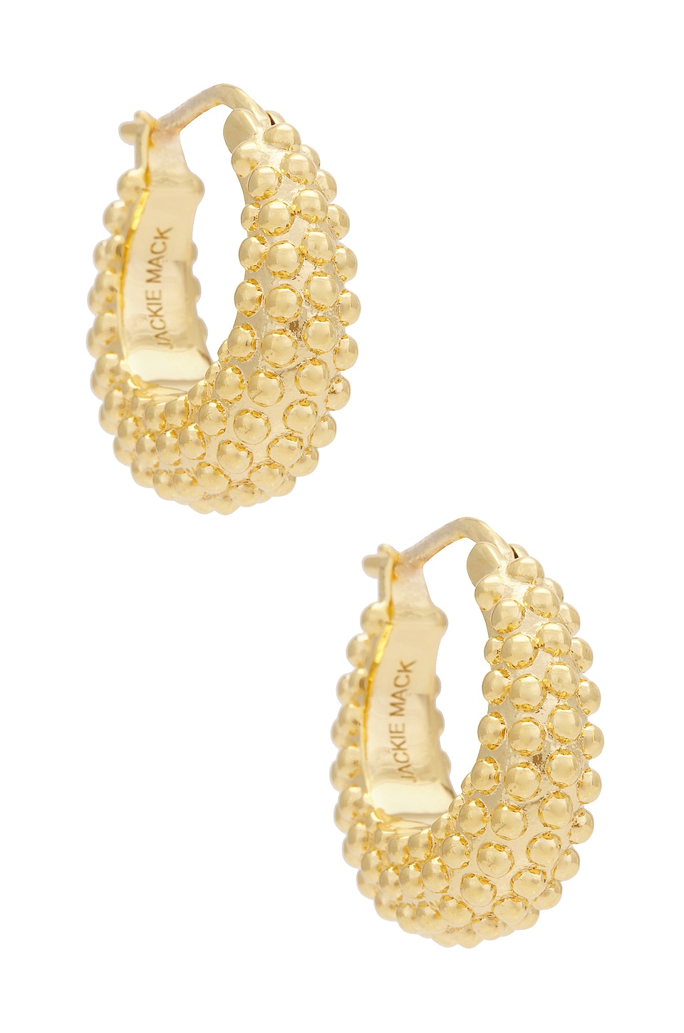 Jackie Mack Summer Hoops in Gold | REVOLVE