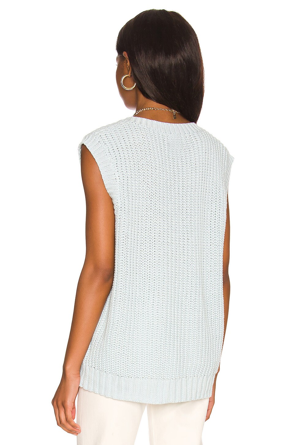 John & Jenn by Line Addison Vest in Clear Water | REVOLVE