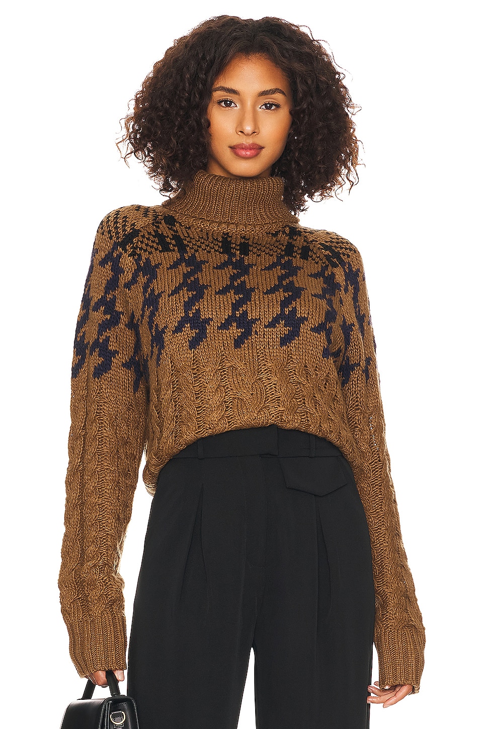 John & Jenn by Line Henry Sweater in Caramel | REVOLVE