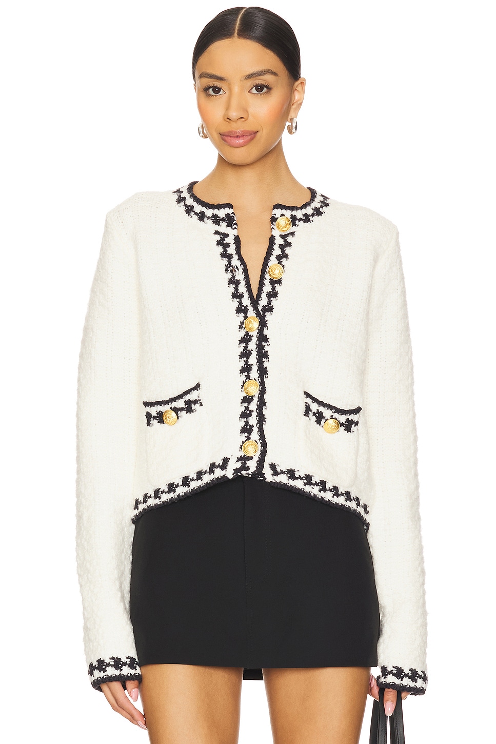 John & Jenn by Line Benedict Cardigan in Preppy Chantilly | REVOLVE