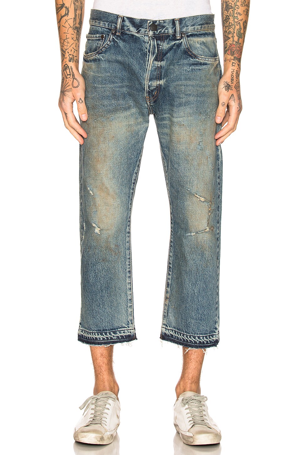 JOHN ELLIOTT The Kane in Vintage Indigo | REVOLVE