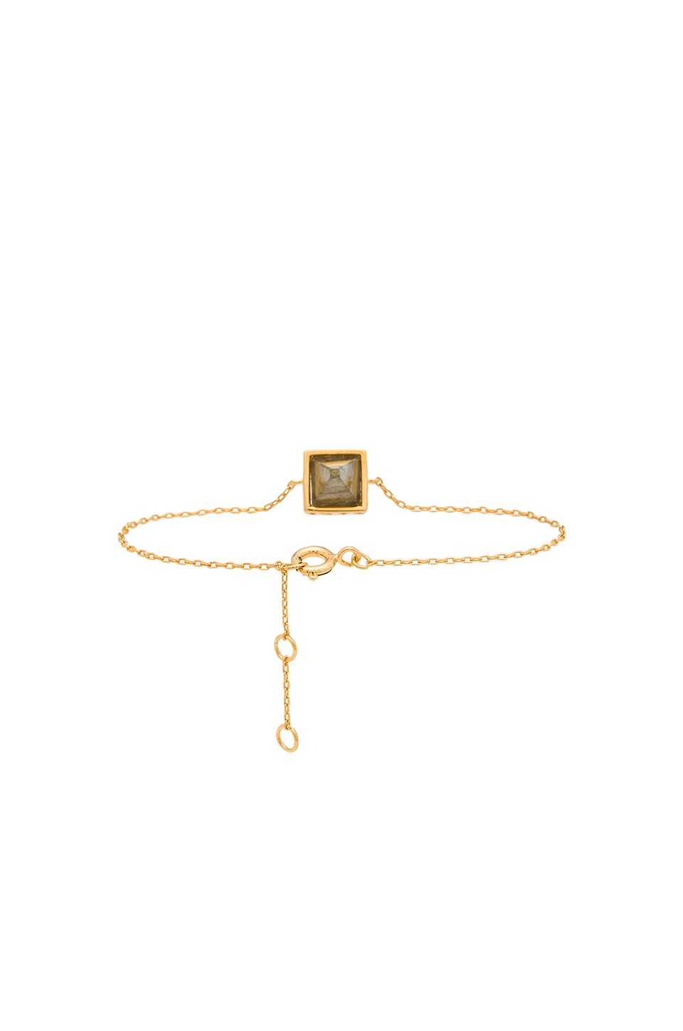 joolz by Martha Calvo Gemstone Dagger Bracelet in Gold Vermeil ...