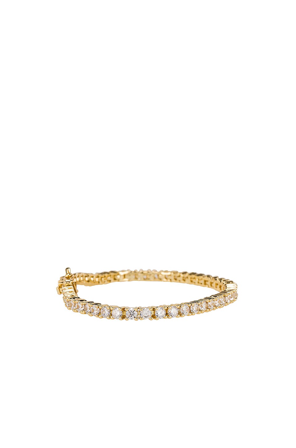joolz by Martha Calvo Clear Tennis Bracelet in Clear | REVOLVE