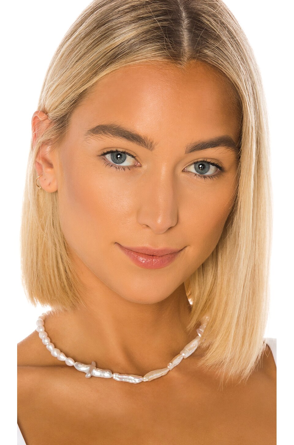 joolz by Martha Calvo The Faith Pearl Choker in Pearl | REVOLVE