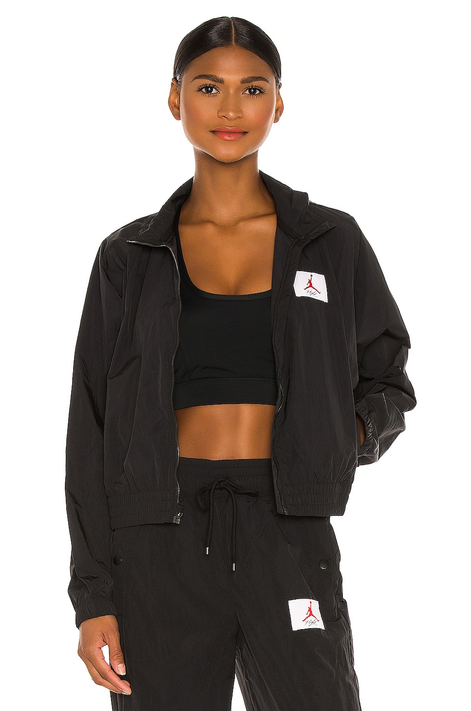 Jordan Woven Jacket in Black | REVOLVE