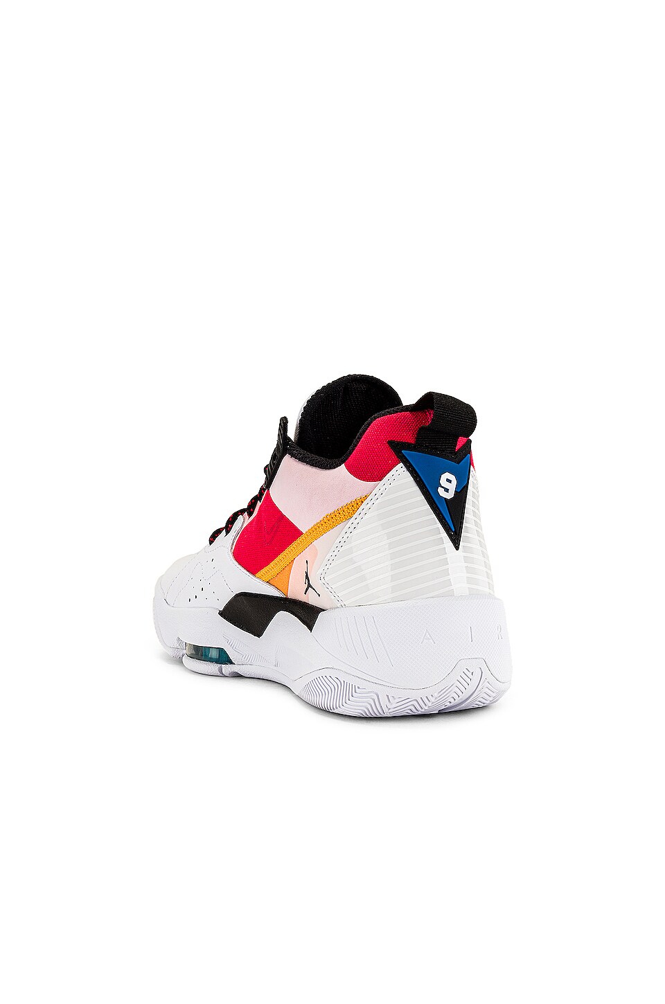 Jordan Zoom '92 Sneaker in White, Black, Siren Red & University Gold ...