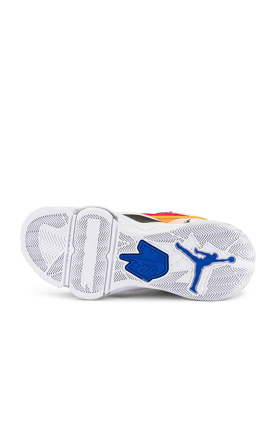 Jordan Zoom '92 Sneaker in White, Black, Siren Red & University Gold ...