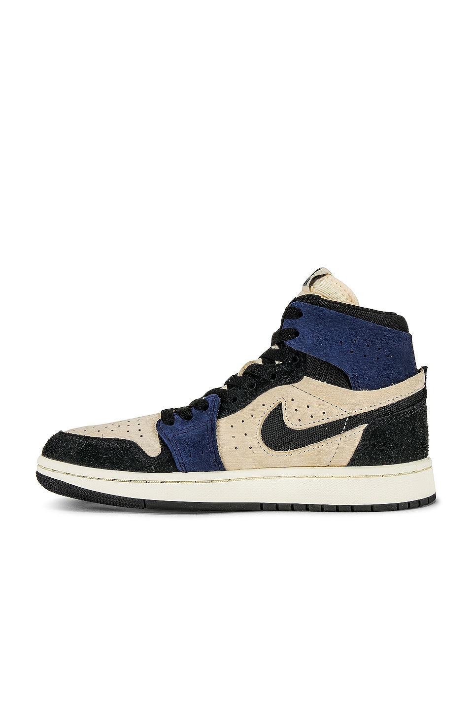 Jordan Air Jordan 1 Zoom Comfort 2 Sneaker in Muslin, Black, Blackened ...