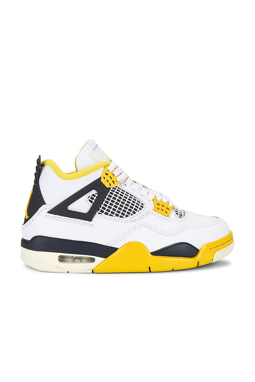 Jordan Air Jordan 4 Retro Sneaker in White, Coconut Milk, & Vivid ...