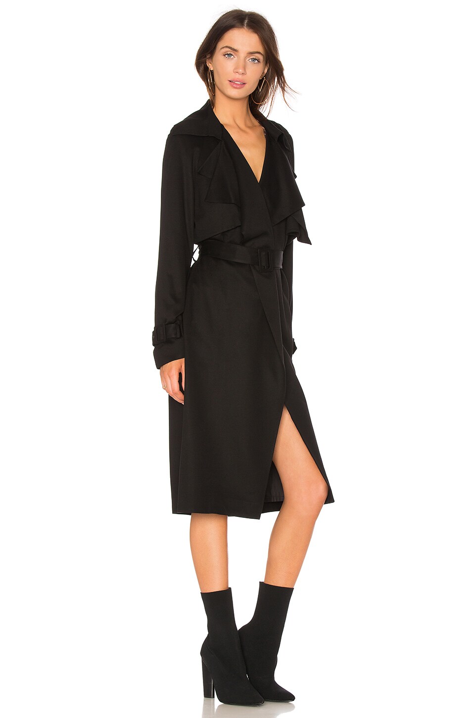 J. RYU Coat in Black | REVOLVE