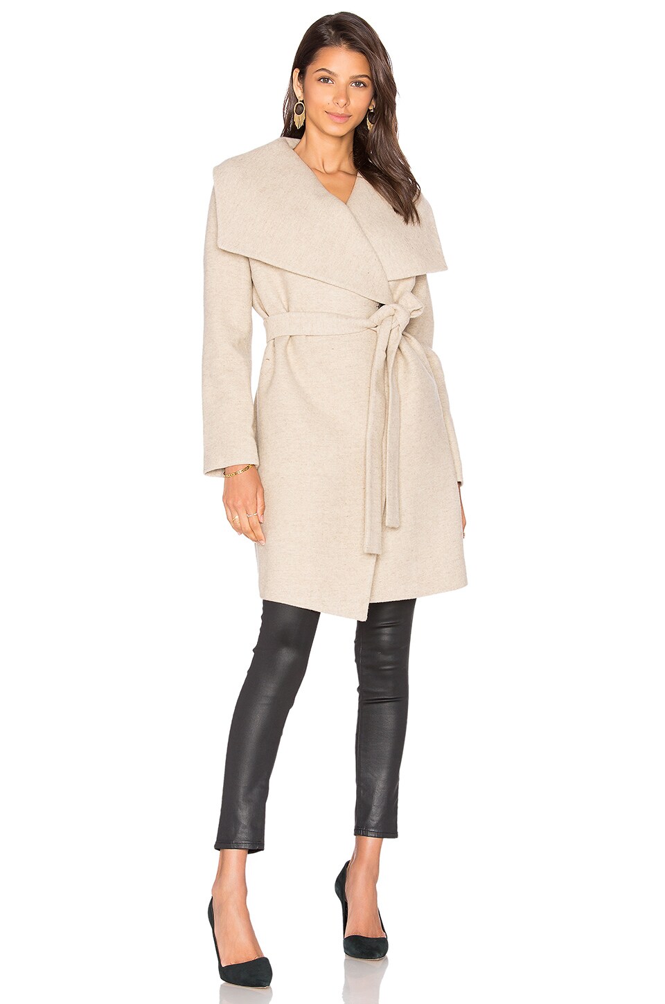 J. RYU Kayla Coat in Beige | REVOLVE