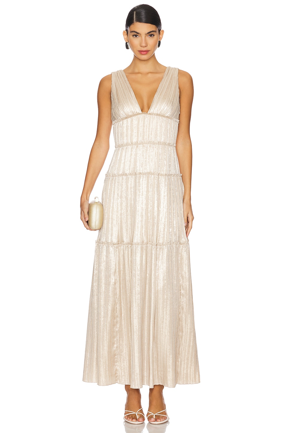 SIMKHAI Vallen Gown in Champagne | REVOLVE