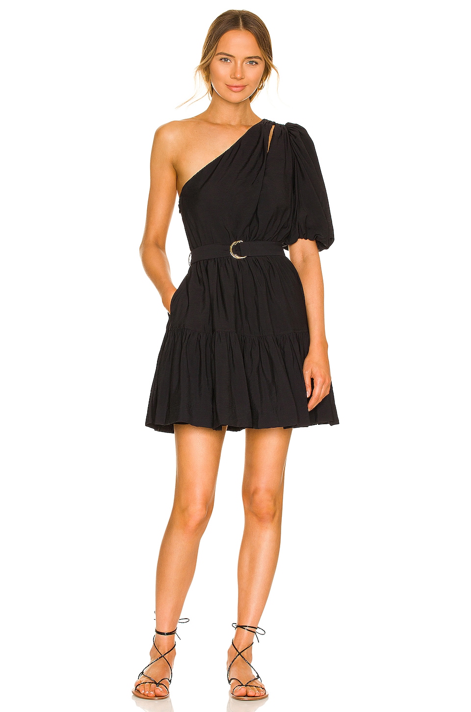 SIMKHAI Silvana Mini Dress in Black | REVOLVE