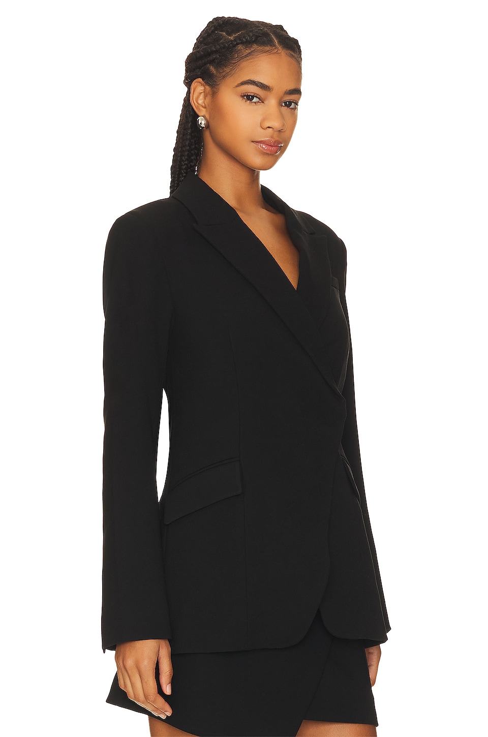 SIMKHAI Eva Blazer in Black | REVOLVE