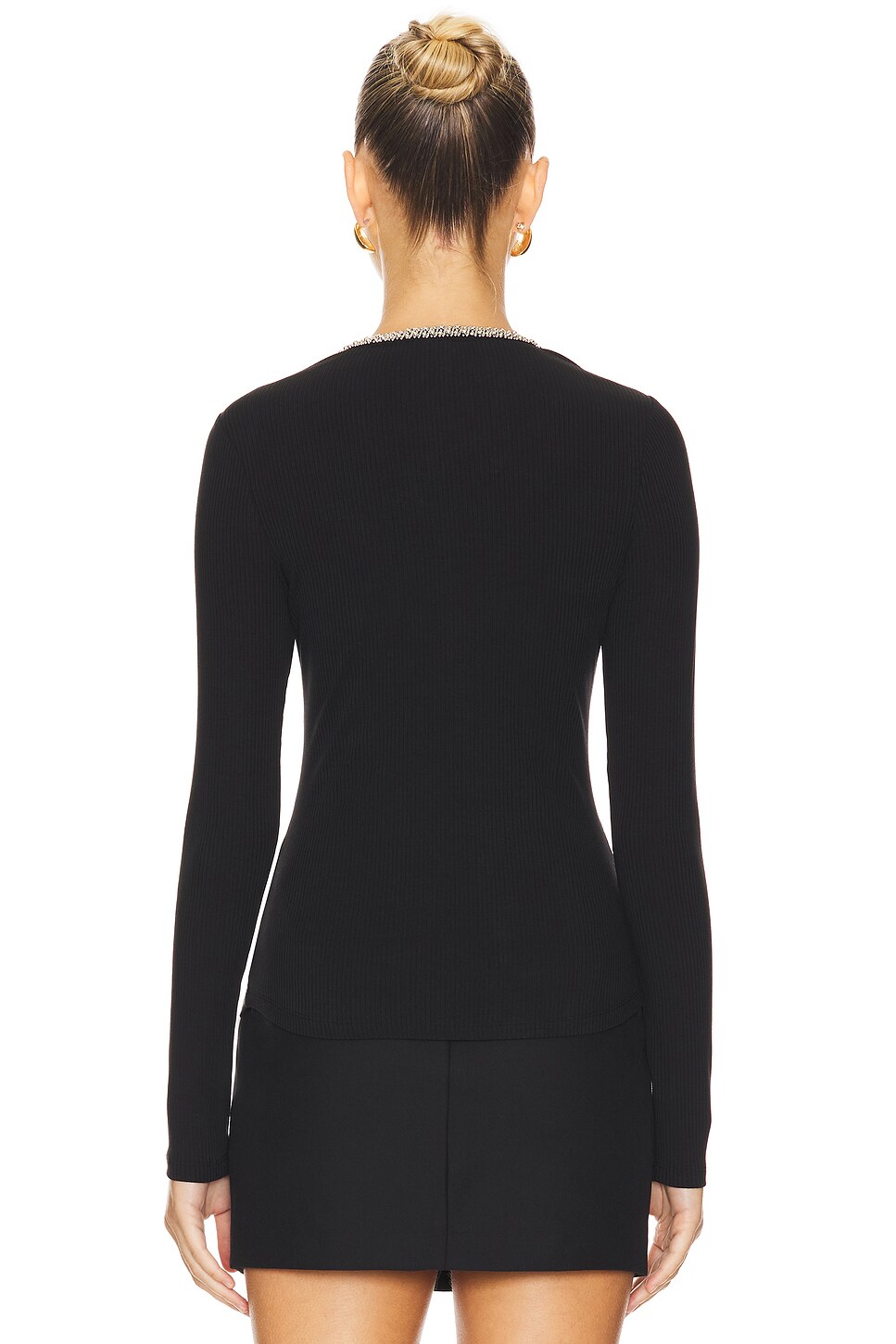 SIMKHAI Janay Top in Black | REVOLVE