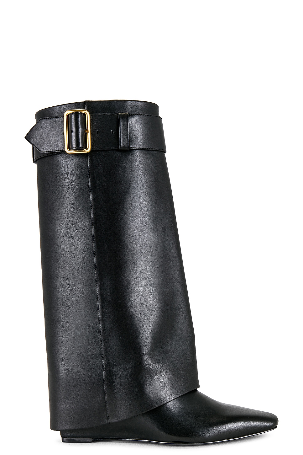 SIMKHAI Freyja Foldover Boot in Black | REVOLVE