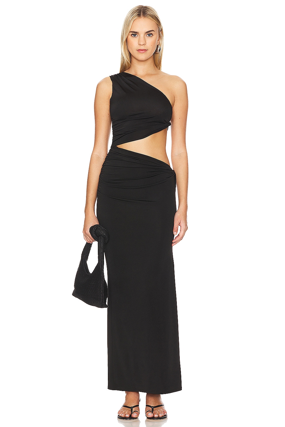 JADE SWIM Yana Dress in Black | REVOLVE