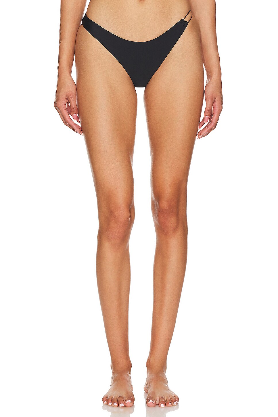JADE SWIM Micro Kai Bottom in Black | REVOLVE
