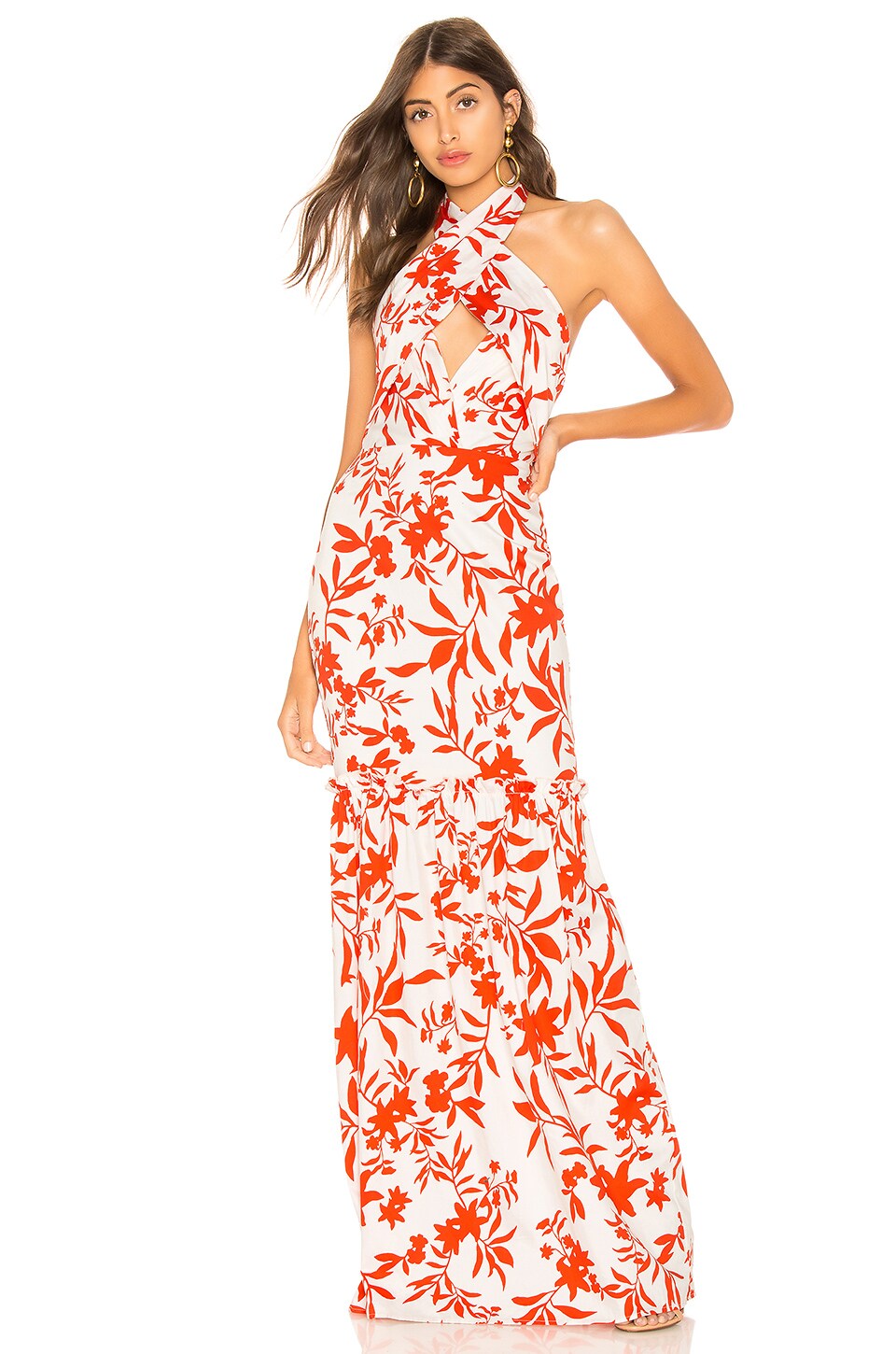 THE JETSET DIARIES Tiare Maxi Dress in Tiare Floral Print | REVOLVE
