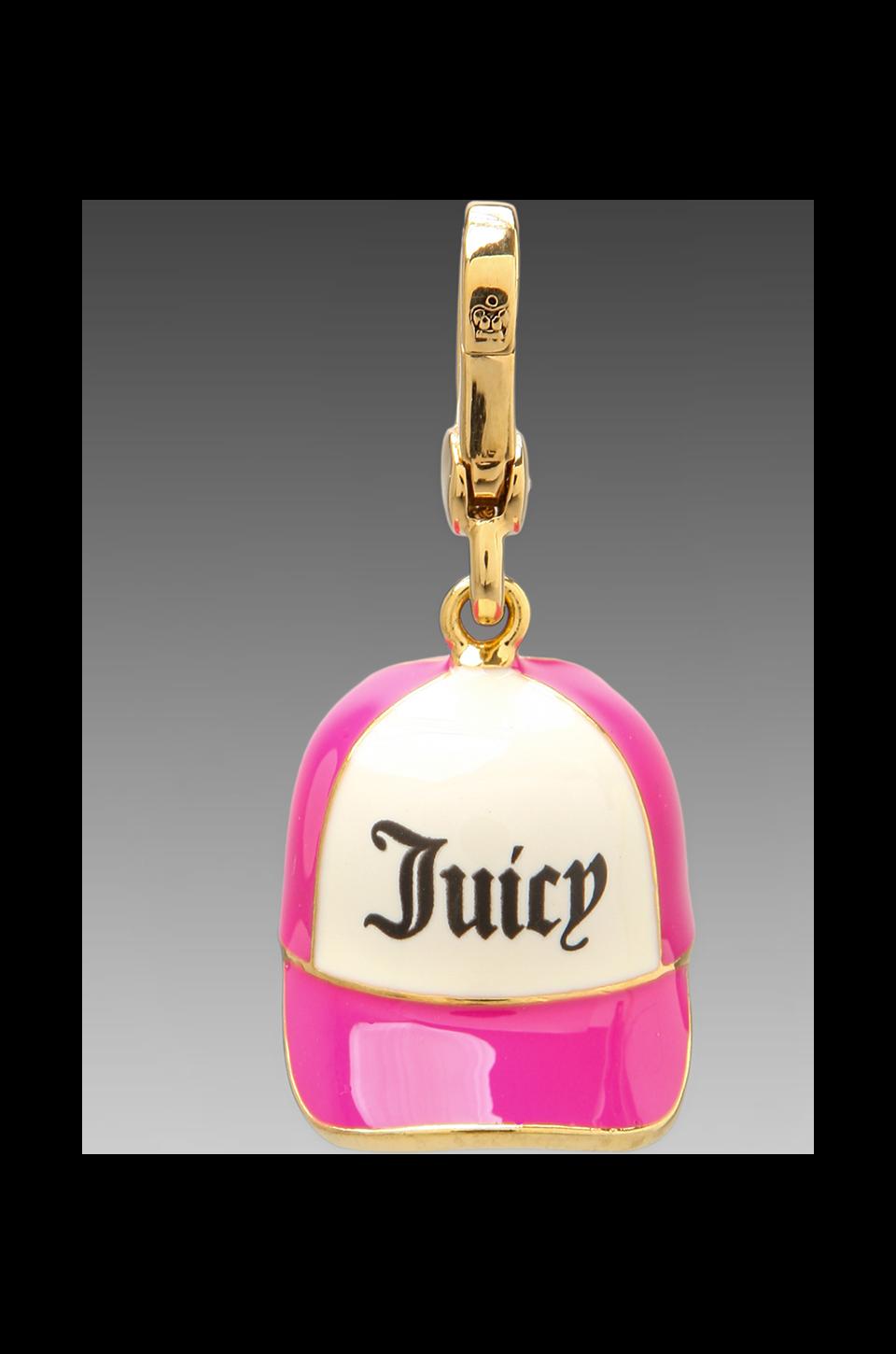Juicy Couture Baseball Cap Charm in Gold | REVOLVE