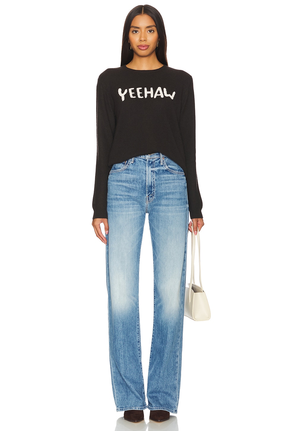 JUMPER 1234 x REVOLVE Yeehaw Sweater in Bitter Chocolate | REVOLVE