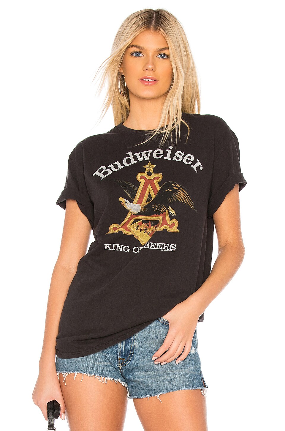 Junk Food Budweiser King Of Beers Tee In Black Revolve