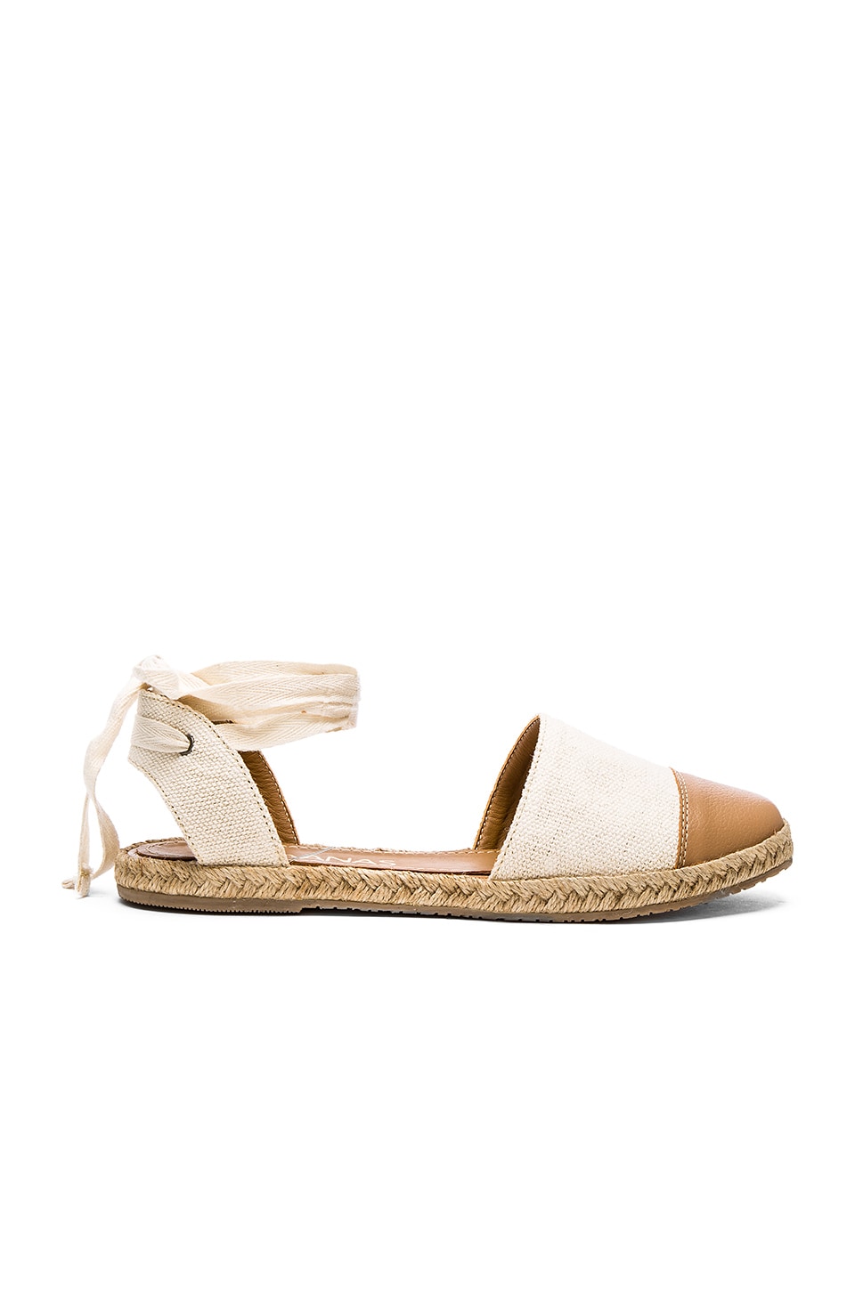 Kaanas Anguilla Sandal in Seashell & Peanut | REVOLVE