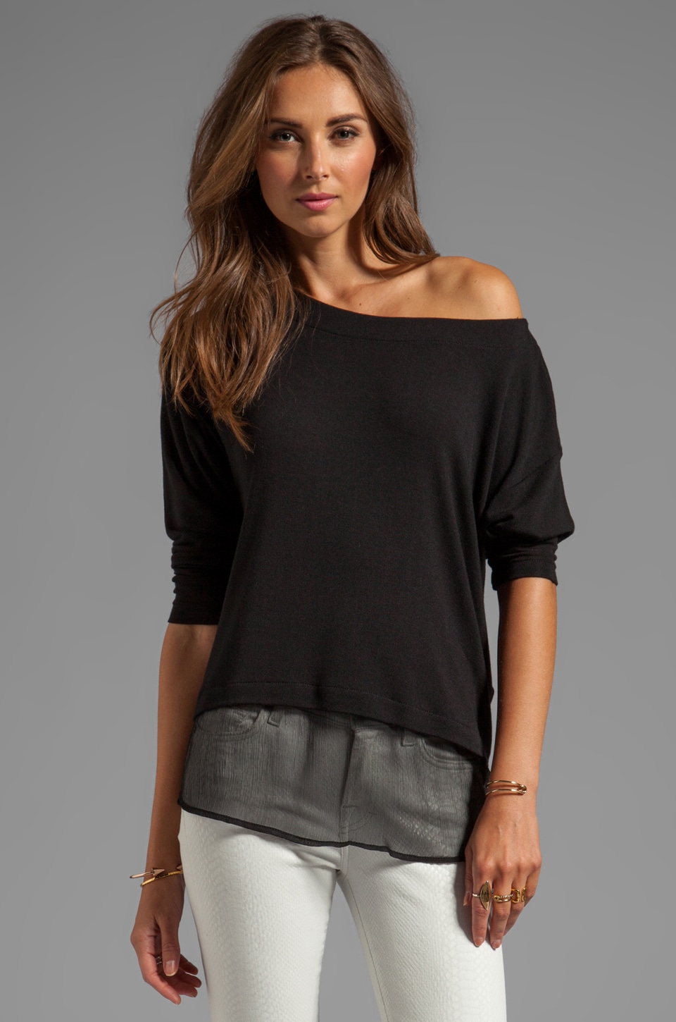 Kain Pell Sweater in Black | REVOLVE