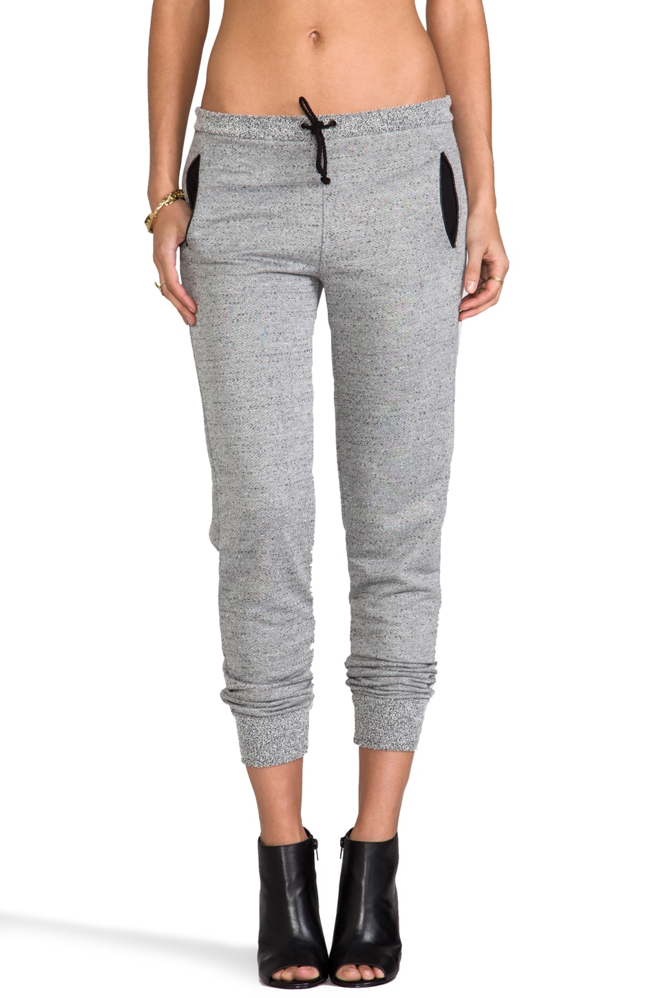 Kain Boucle Terry Cleary Sweatpant in Light Grey | REVOLVE