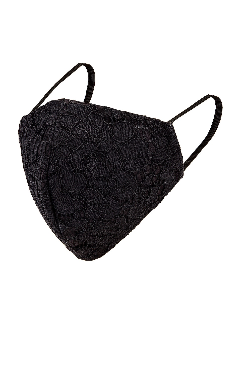 Karina Grimaldi Maggie Lace Face Mask in Black | REVOLVE