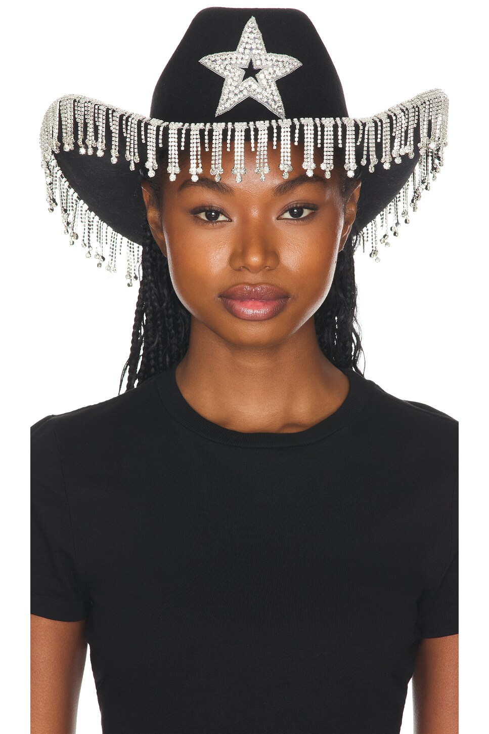 Kelsey Randall x REVOLVE Fringe Hat in Black | REVOLVE