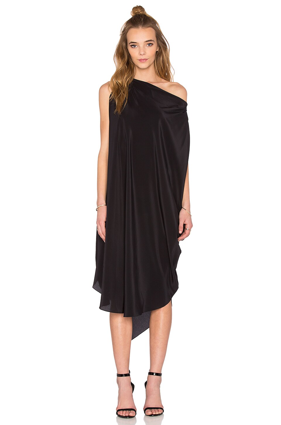 KES Circular Dress in Black | REVOLVE