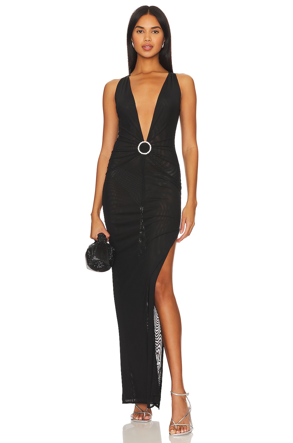 Khanums X Revolve Kuron Gown in Black | REVOLVE