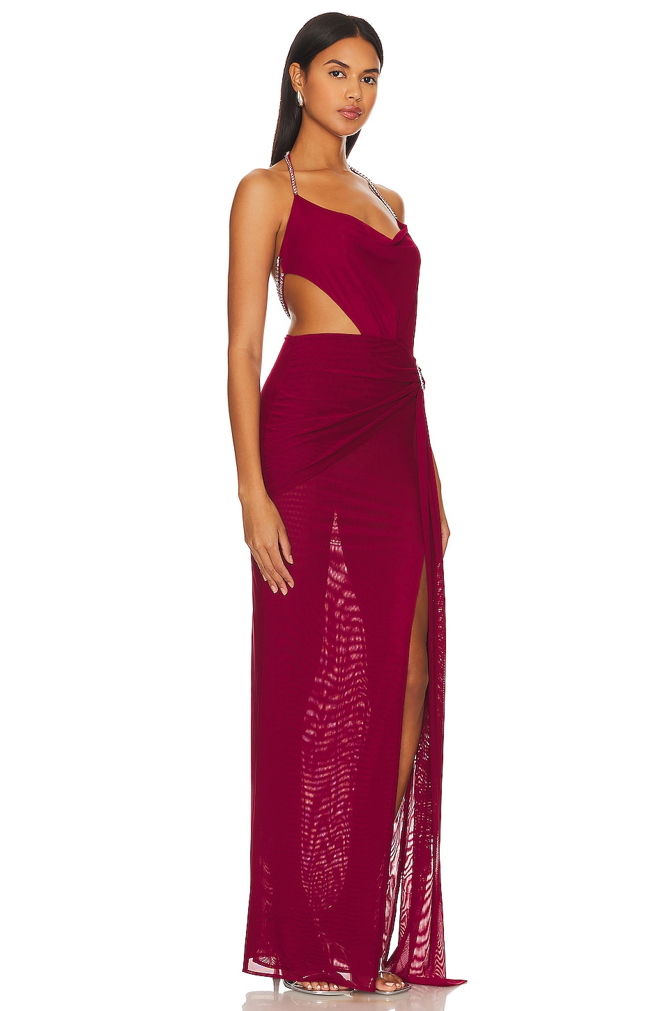 Khanums X Revolve Kiov Gown in Indigo Cerise | REVOLVE