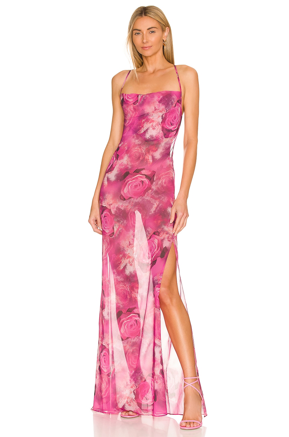 Kim Shui Silk Gown in Pink Rose | REVOLVE