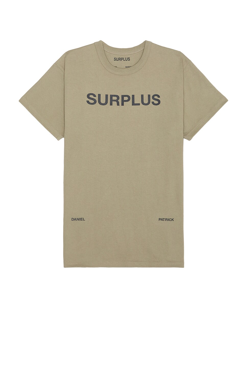 Daniel Patrick Surplus Logo Tee in Olive | REVOLVE