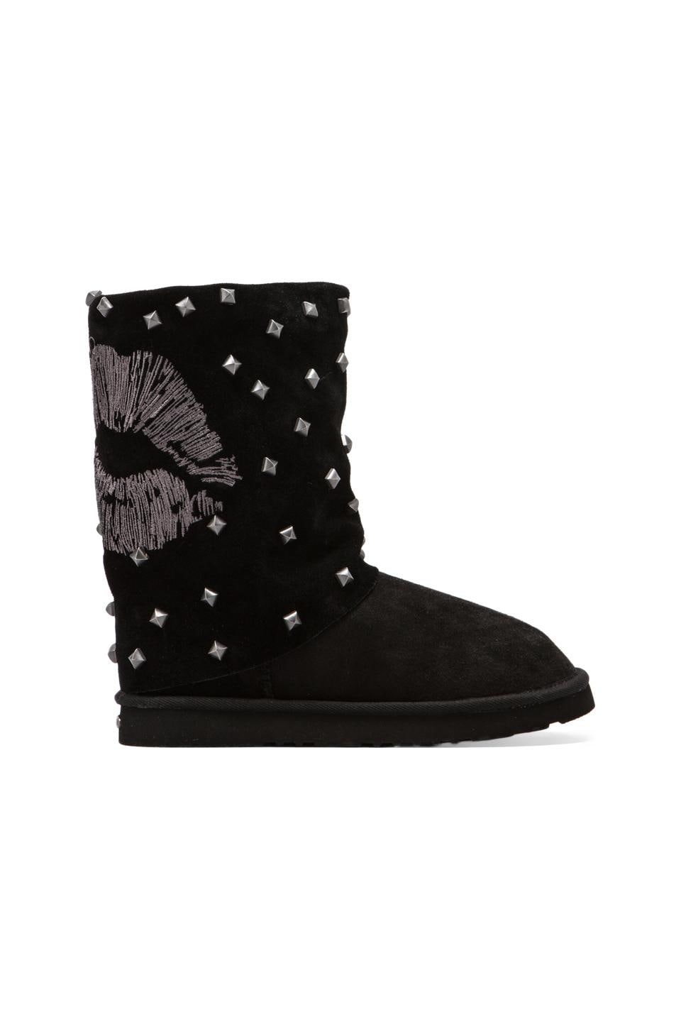 Koolaburra x Lauren Moshi Lips Boot with Twinface Sheepskin in Black ...