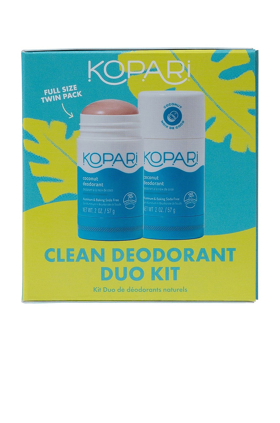 Kopari Clean Deodorant Duo Kit | REVOLVE