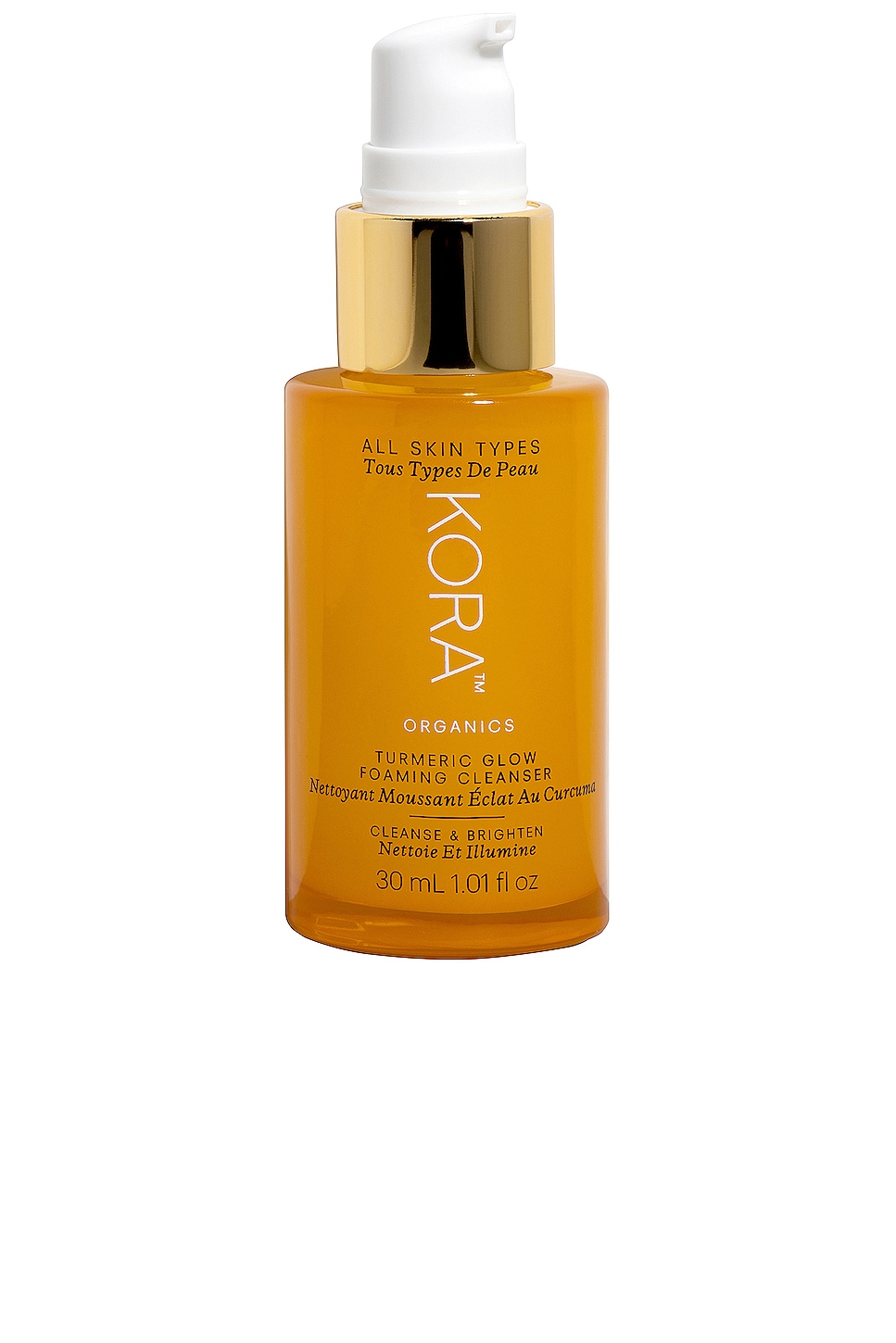 KORA Organics Turmeric Glow Foaming Cleanser 30ml | REVOLVE