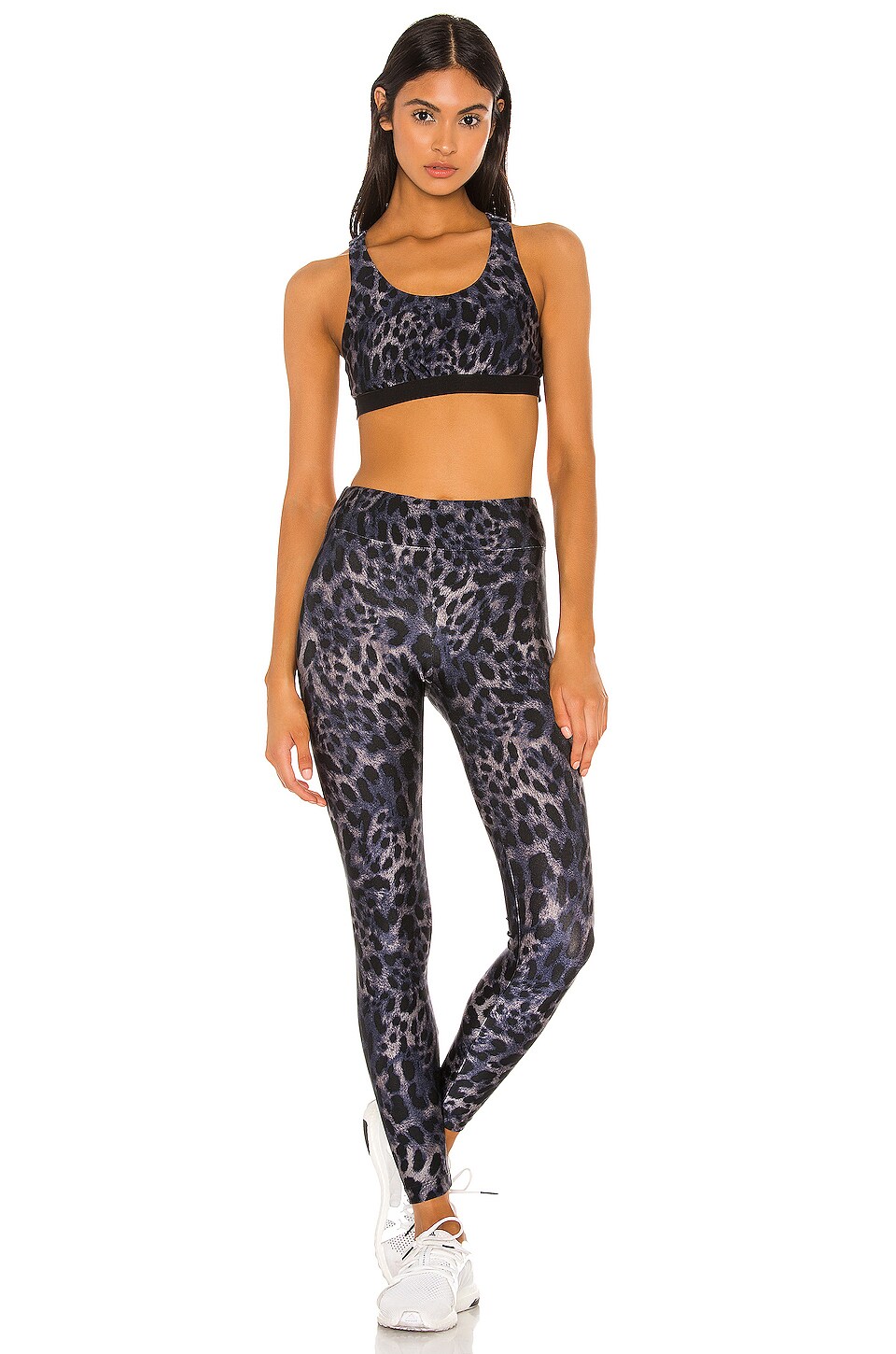 KORAL Tax Cheetara Sports Bra in Blue Cheetara | REVOLVE