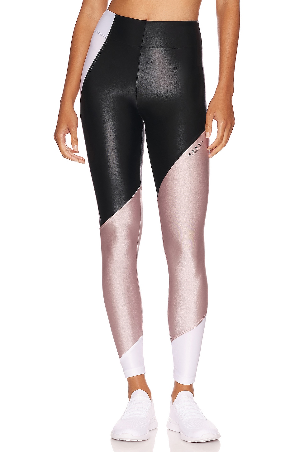 KORAL Clarity High Rise Infinity Legging in Black, Alvarado, & White ...