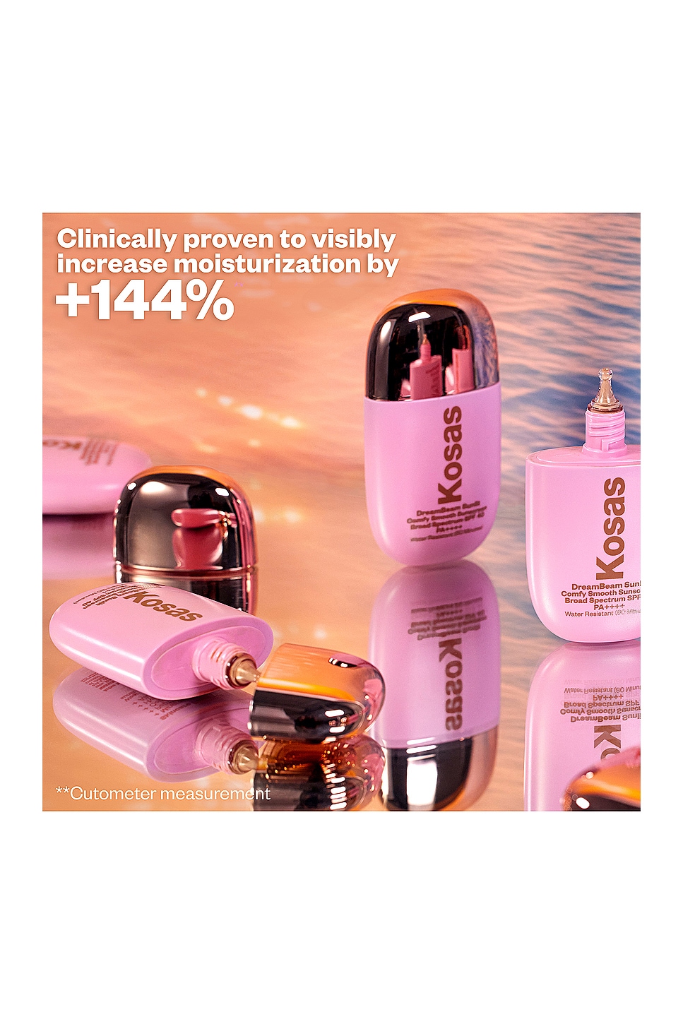 Kosas Dreambeam Comfy Smooth Sunscreen Broad Spectrum SPF 40 in Sunlit ...