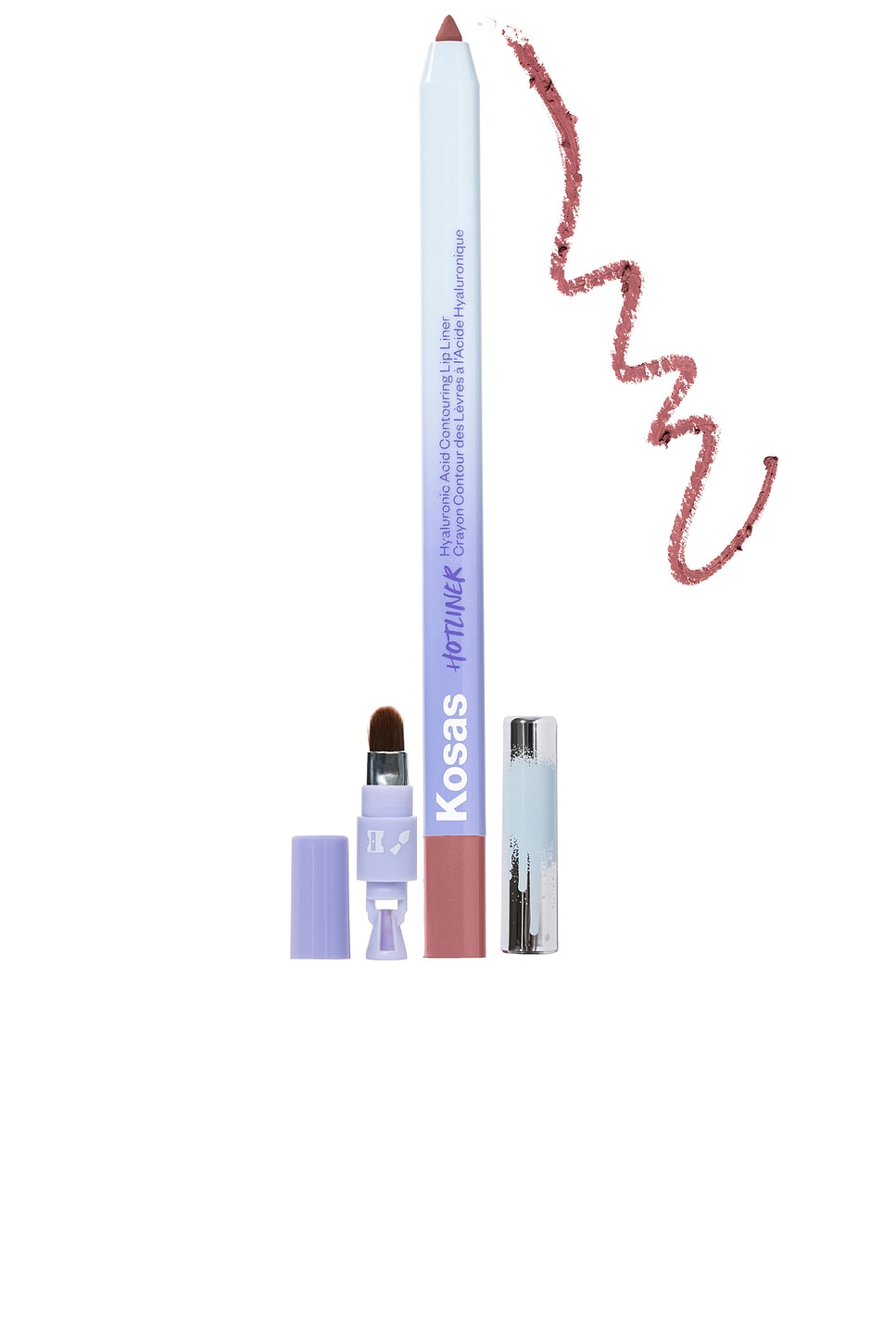 Kosas Hotliner Hyaluronic Acid Plumping Lip Liner in Mega | REVOLVE