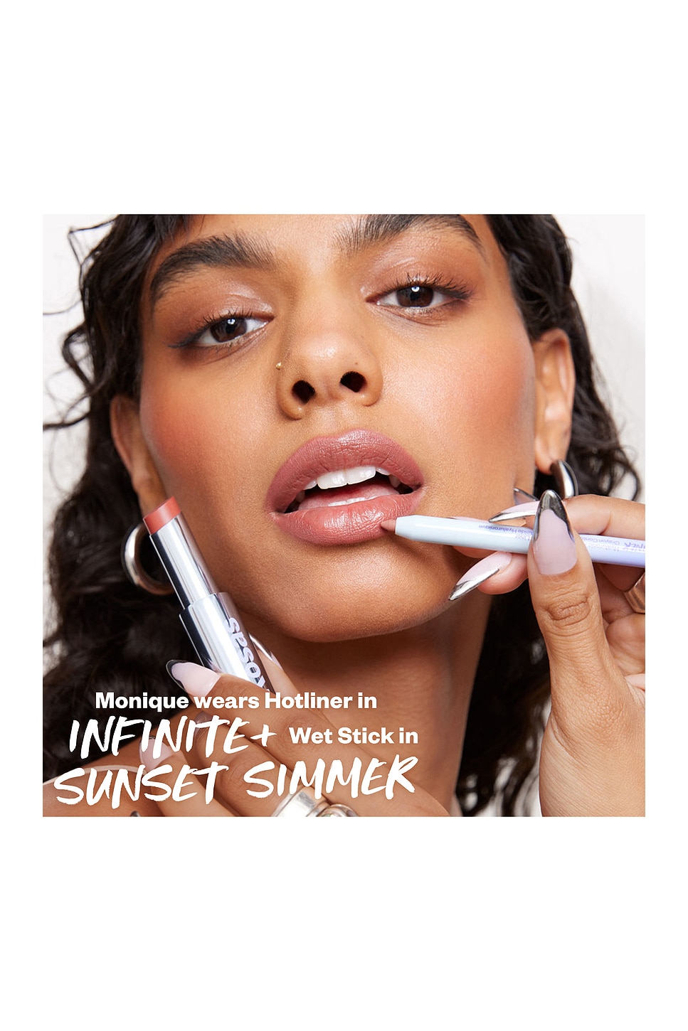 Kosas Hotliner Hyaluronic Acid Plumping Lip Liner in Infinite | REVOLVE